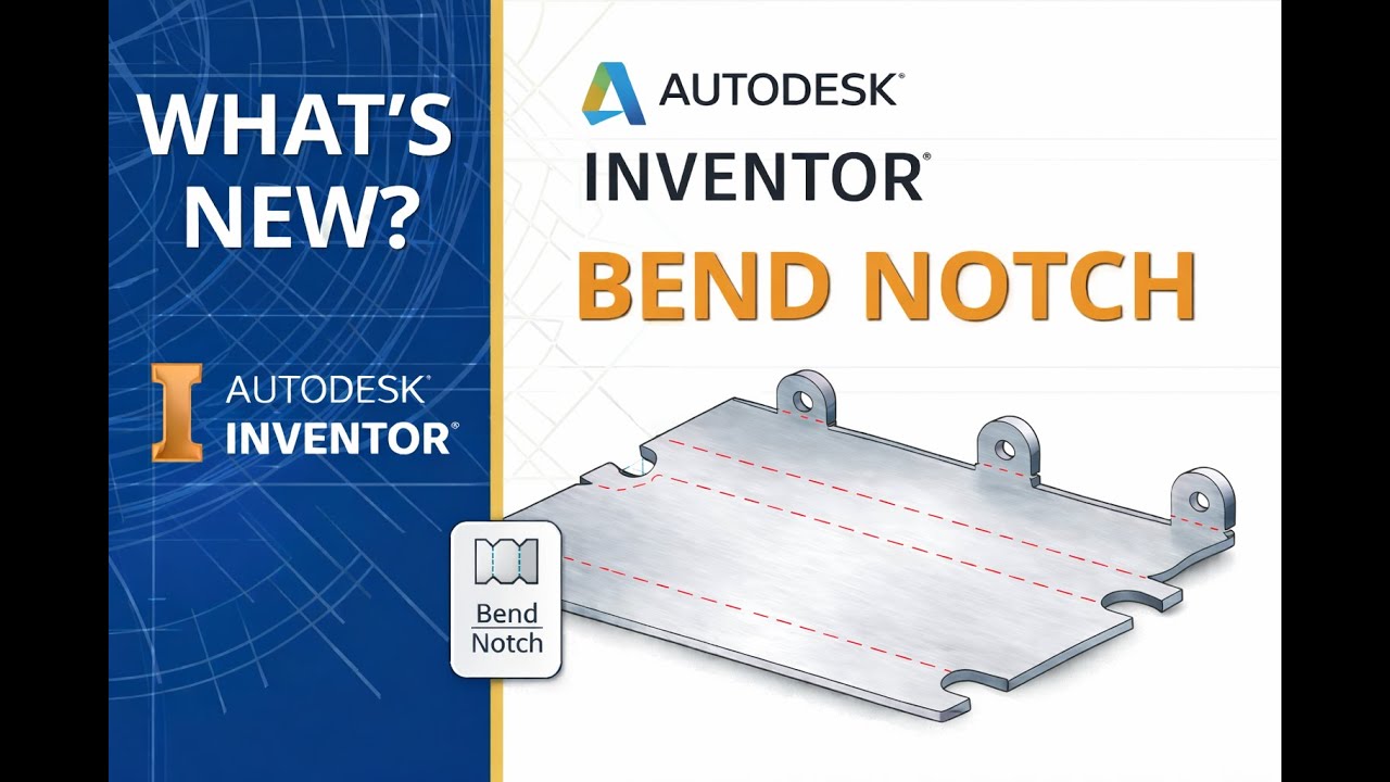 SHARE HOW TO CREATE BEND NOTCH - INVENTOR ILOGIC API C# - YouTube