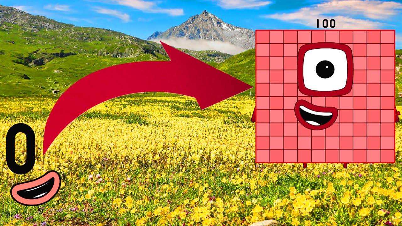 NumberBlocks Band 0 To 100 But Remix Copy - YouTube