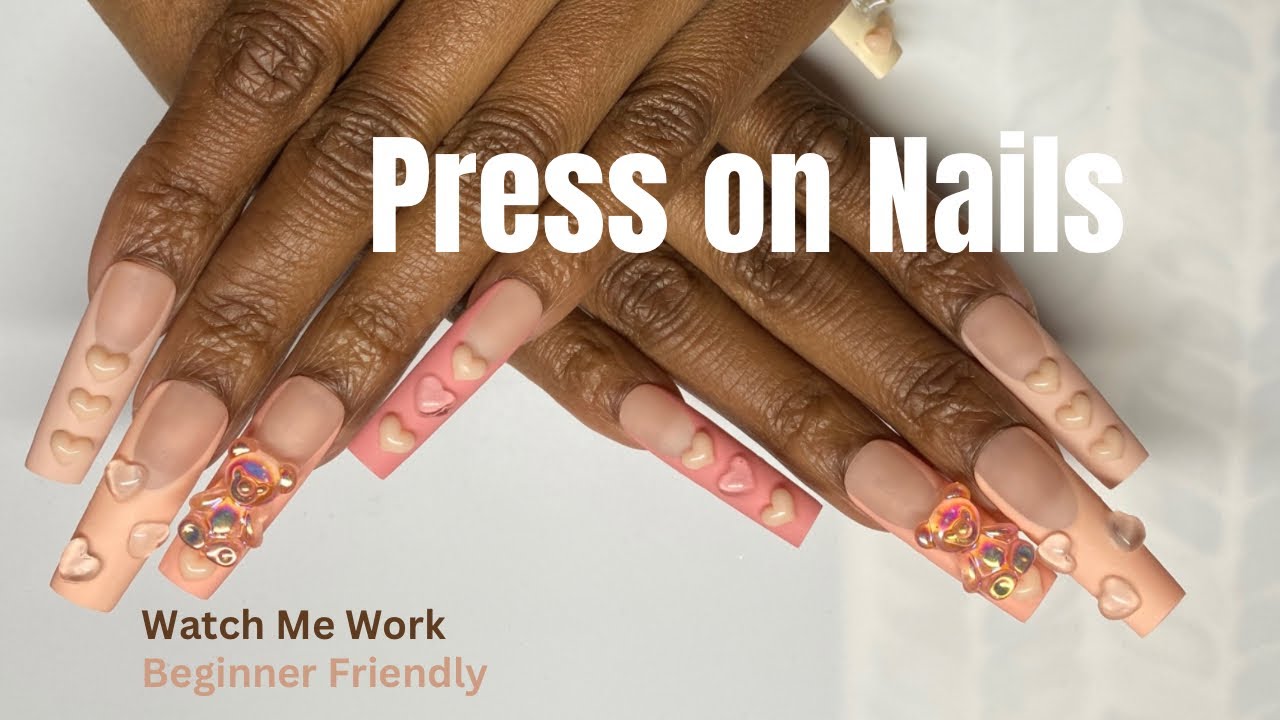 How to make Press ons: Beginner Friendly| Press on Nails| Beginner ...