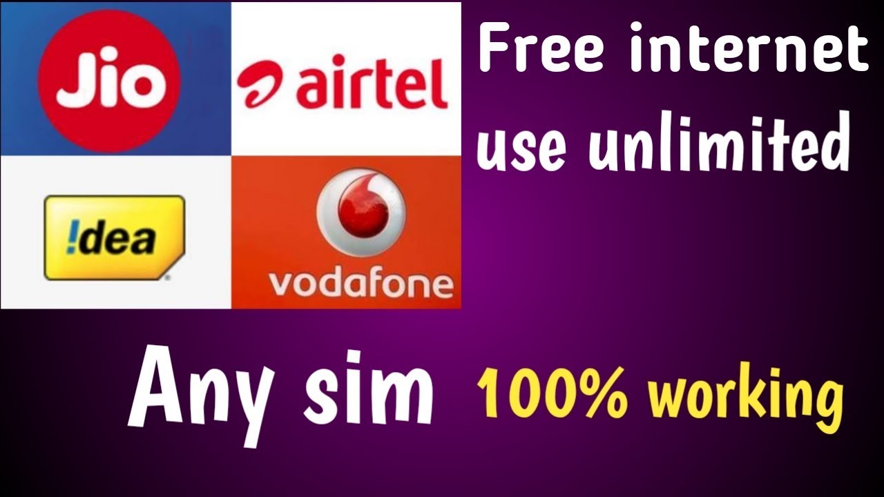 How to use internet unlimited any sim - YouTube
