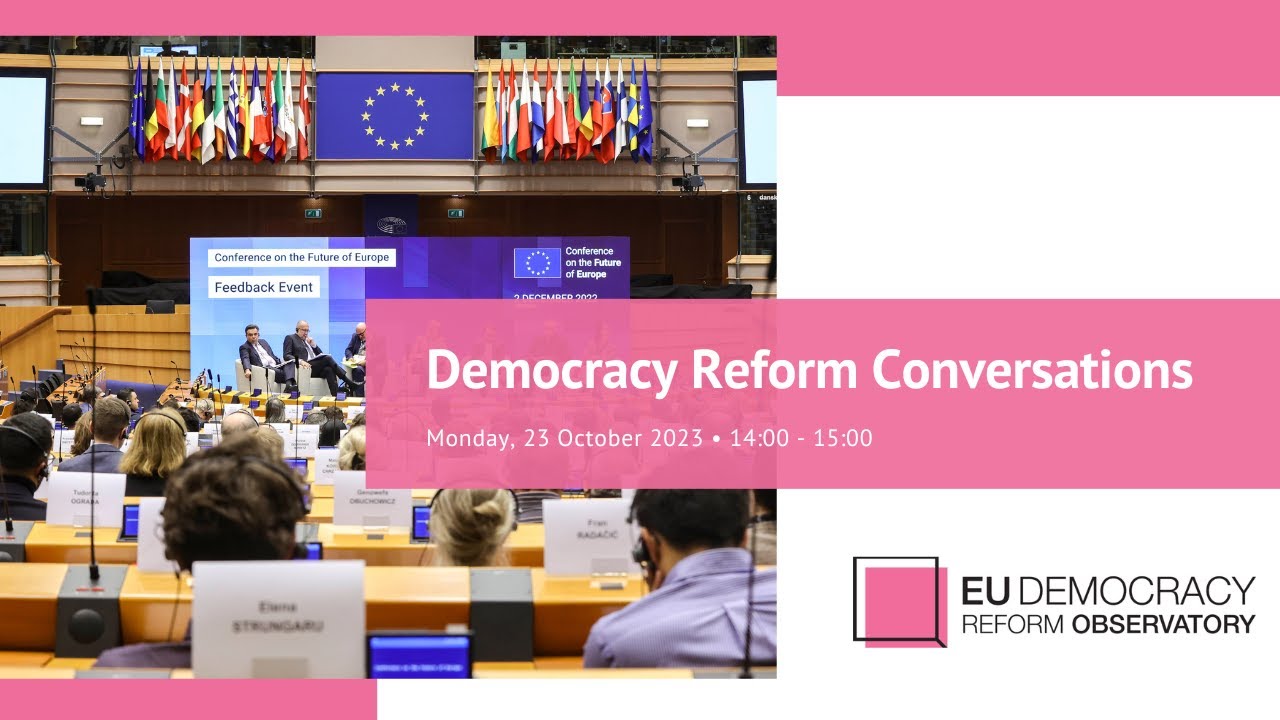 2nd Democracy Reform Conversation - YouTube