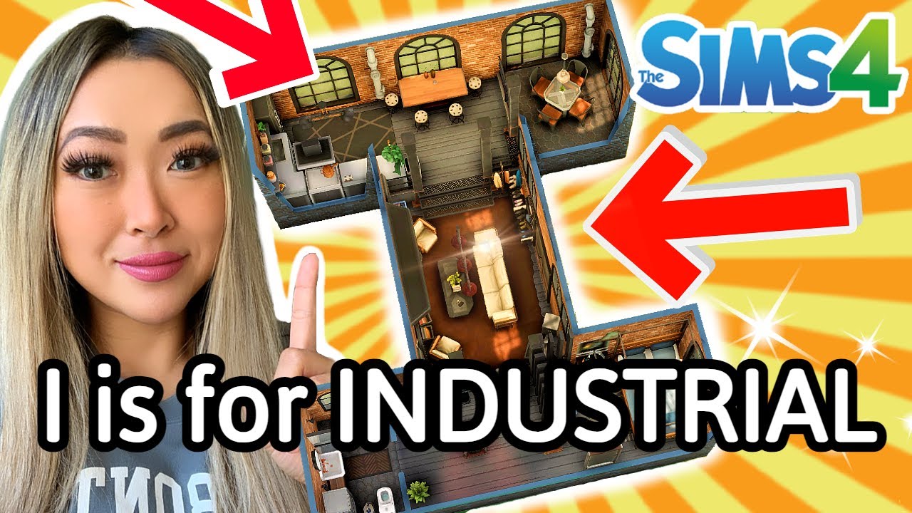 Building the BEST floorplan in the letter I! Sims 4: Alphabet Build ...