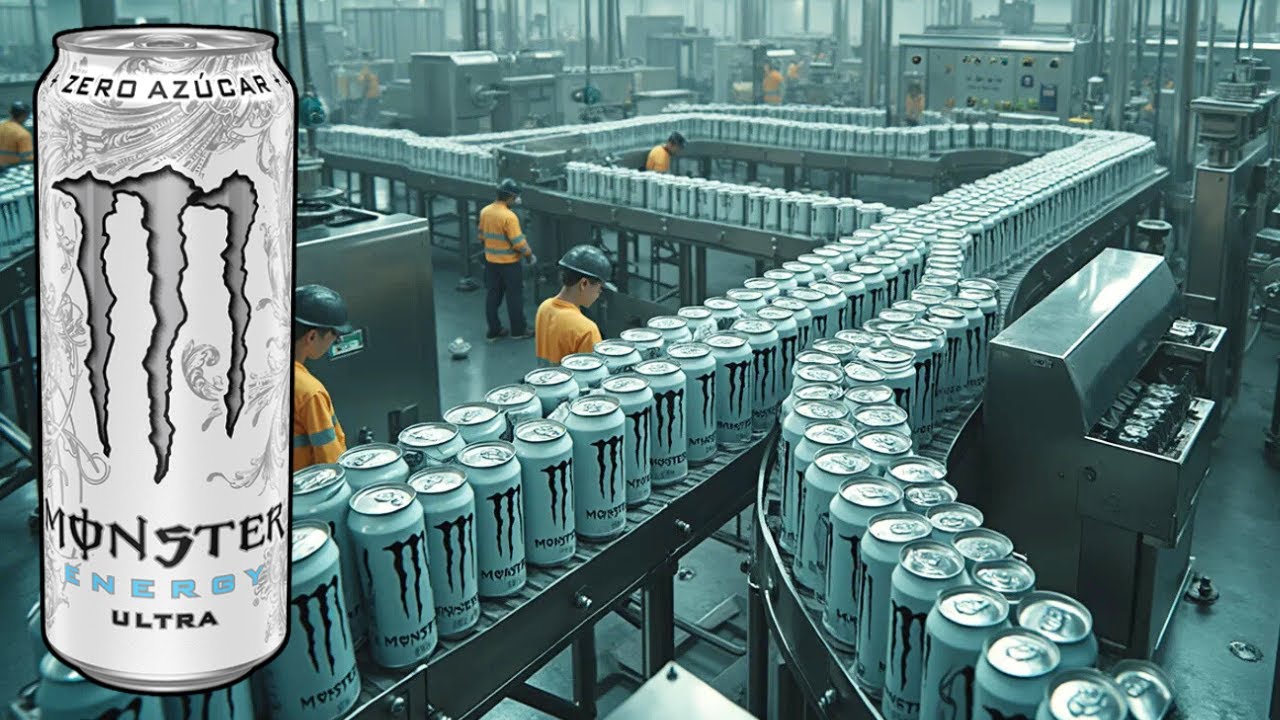 ⚡ How MONSTER Energy Drinks Are Made | The Science Behind the Boost ...