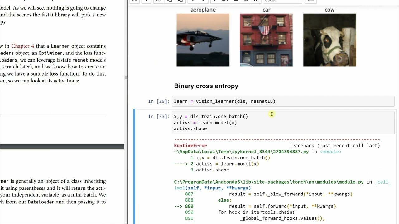 Fastai 和 PyTorch 深度学习 book reading Ch6 ep1, 多标签分类, DataBlock - YouTube