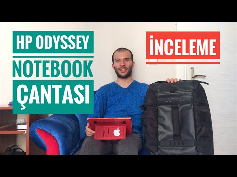 Hp Odyssey 15.6 Notebook Çantası Detaylı İnceleme #reklamdeğildir