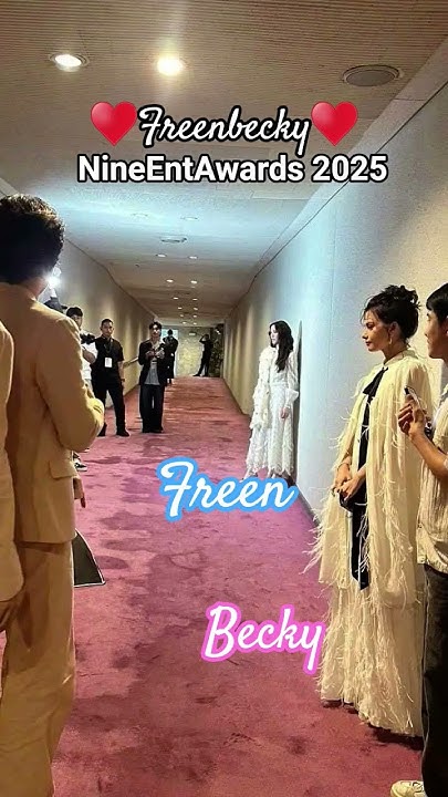 OMG 🥵Freenbecky First pic at NineEntAwards 2025 #freenbecky #freenbeck #srchafreen # ...