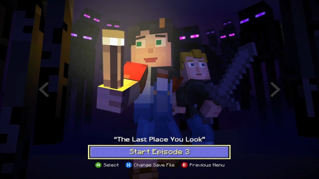 Lukas Stop Undermining Me | Minecraft Story Mode S1 E3: The Last Place You Look - YouTube