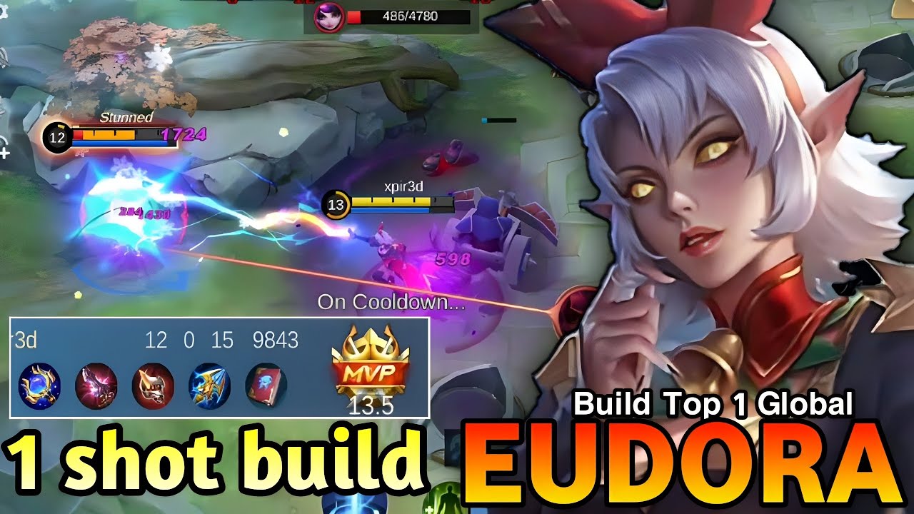 Immortal!! Eudora best 1 shot build 2023 | Eudora best build 2023 ...