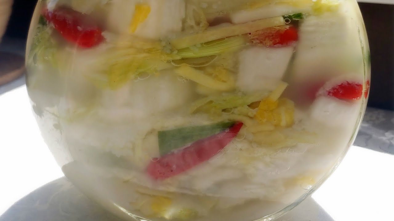 KrazyKAT's Pickled Napa Cabbage - YouTube