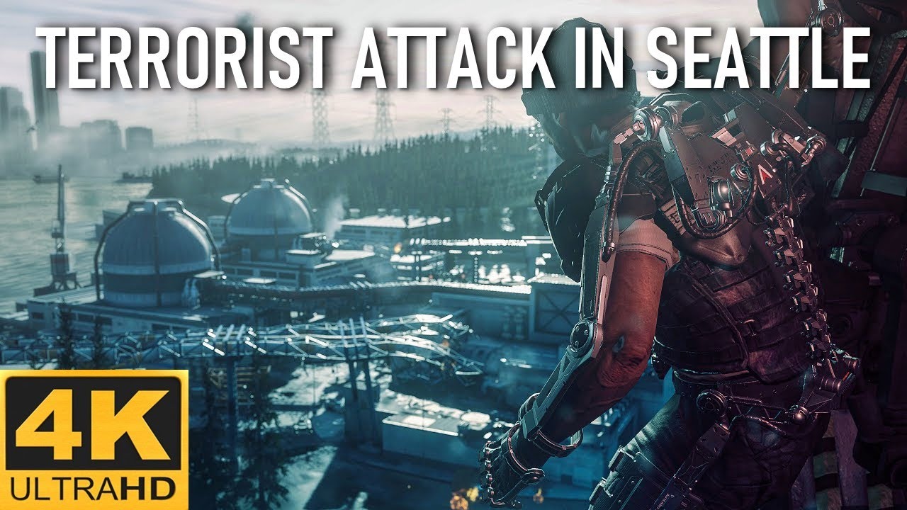 Terrorist attack in Seattle | Call of Duty Advanced Warfare - 10 years ...
