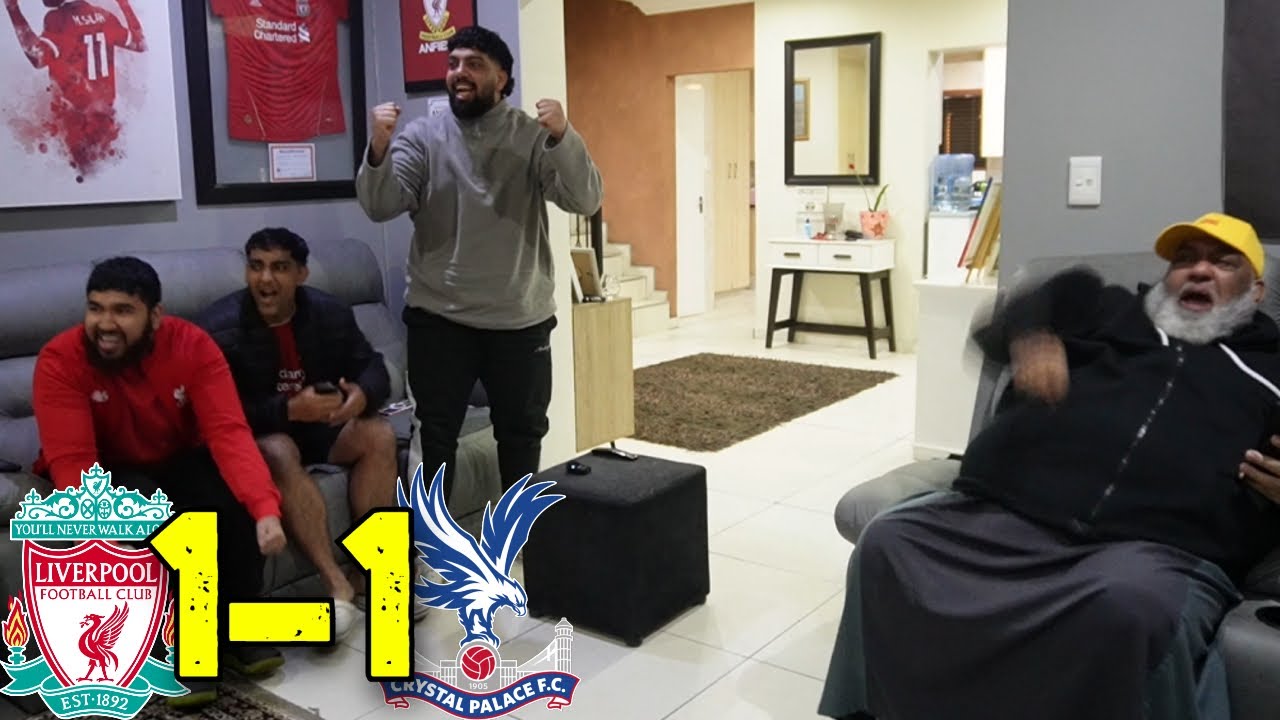 LIVERPOOL vs CRYSTAL PALACE (1-1) LIVE FAN REACTION! SEE YOU GUYS AGAIN ...