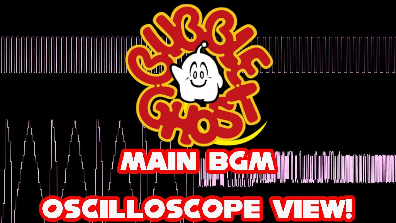 Bubble Ghost (GB) - Main BGM - In Oscilloscope View! - YouTube