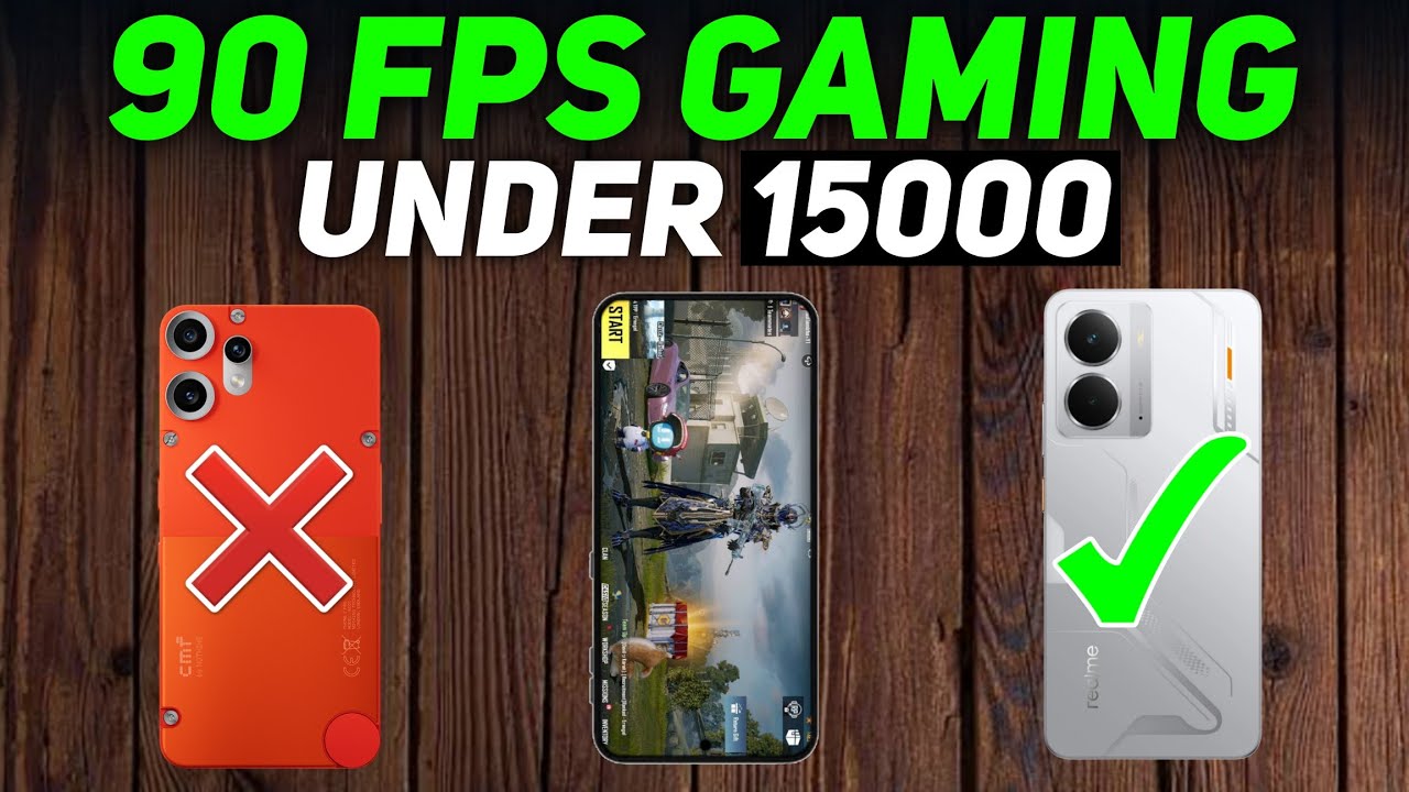 TOP 3 BEST 90 FPS GAMING MOBILE PHONE UNDER 15000 🥶 BEST PHONE FOR BGMI ...