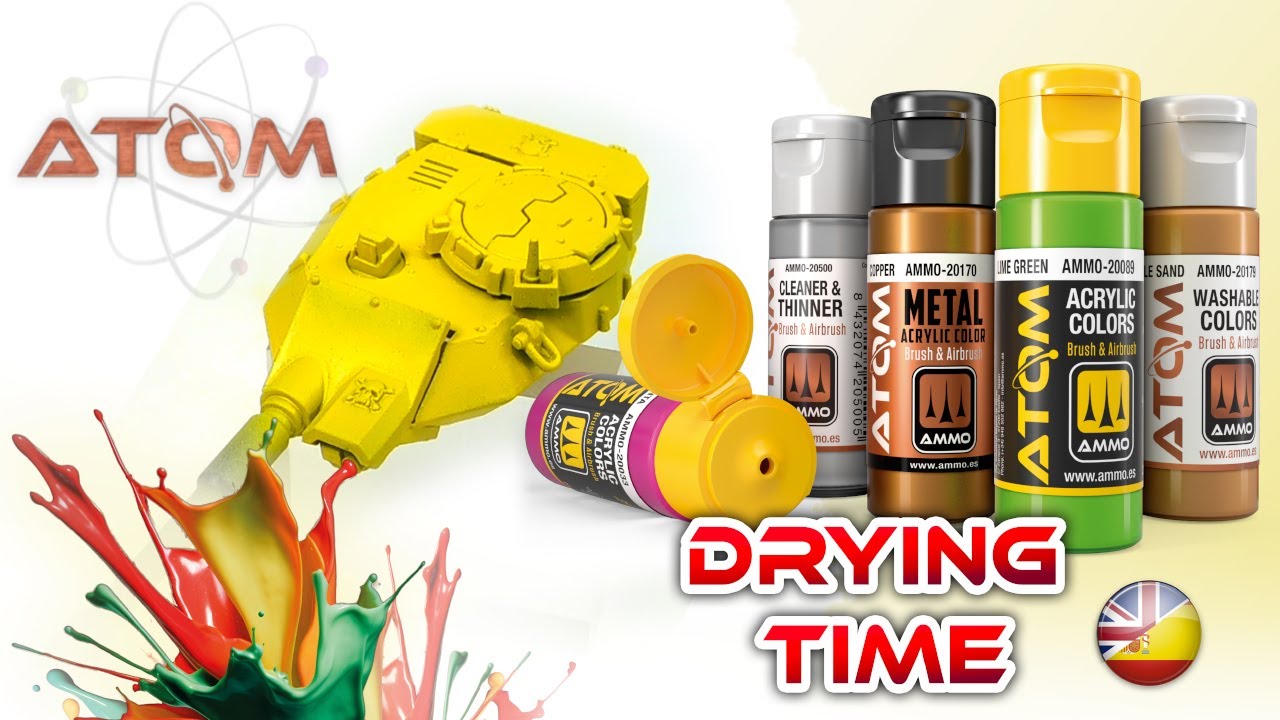 Fast Drying Time/Tiempo de secado. - YouTube