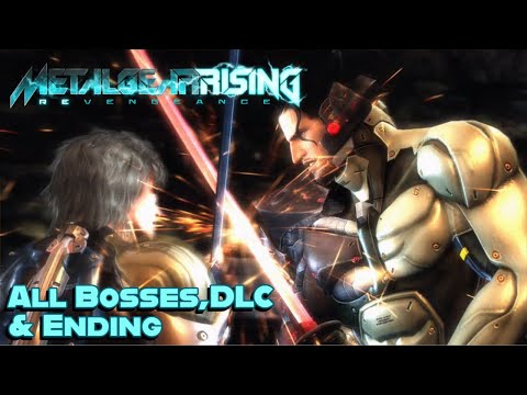Metal Gear Rising Revengeance | All Bosses + DLC & Ending (In ...