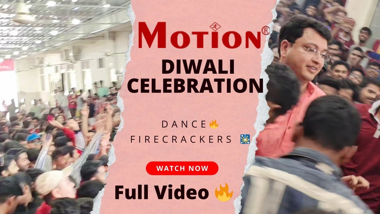 Motion Kota Diwali Celebration 2023 🪔🎇🔥 | NV sir Dance 💥 ️ @MotionNVSir ...