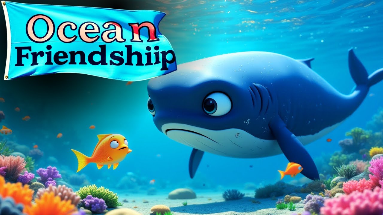 Ocean Friendship - समुद्री दोस्ती - Children's story - Ocean tales for ...