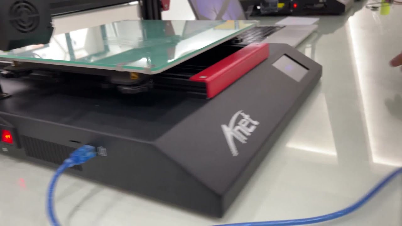 PID Tuning on Marlin Firmware Upgraded ET5 3D Printer - YouTube