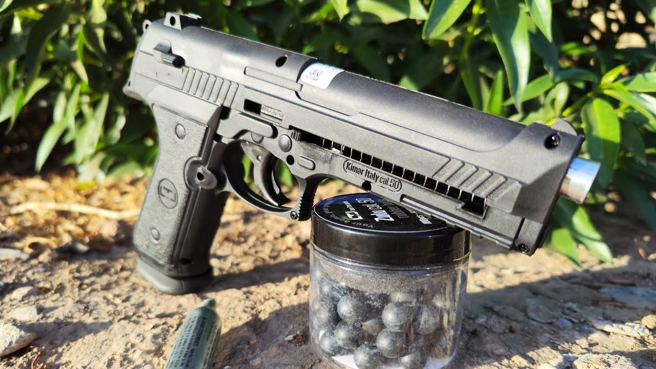 Pistola traumática ALPHA 1.50 la más potente - YouTube