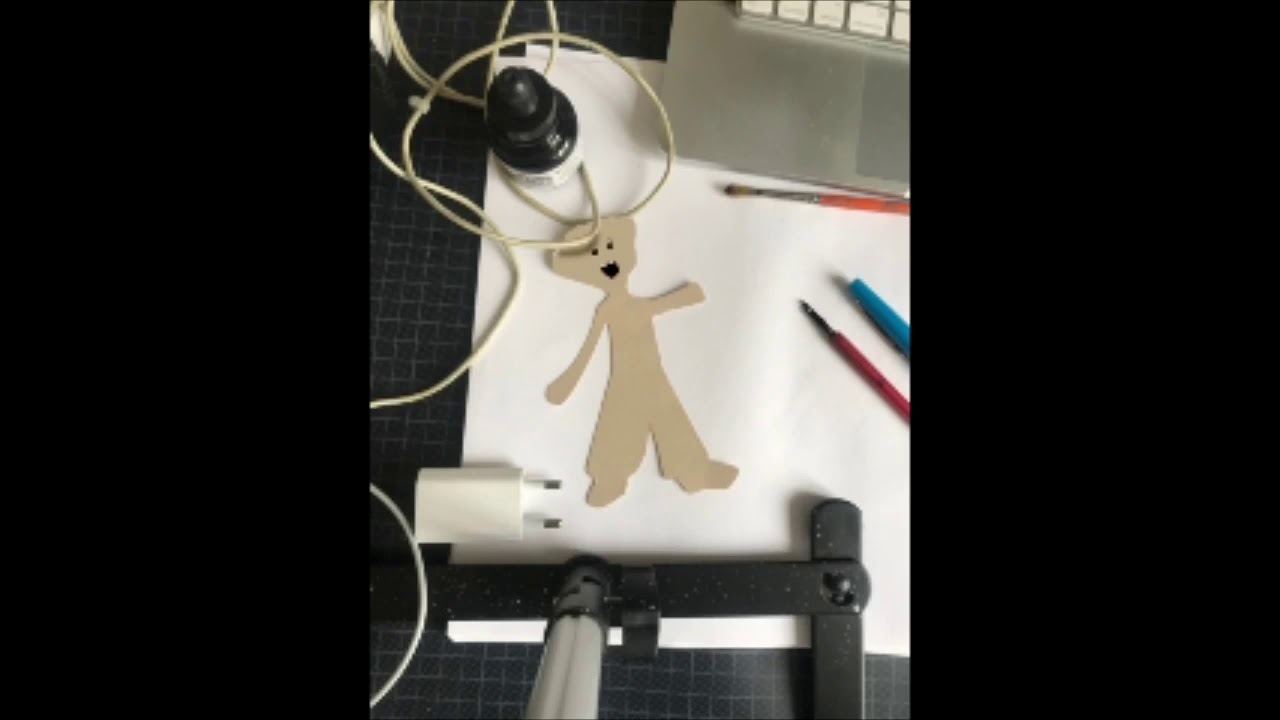 Simple Stop Motion Animation with Cut Outs and Imovie - YouTube