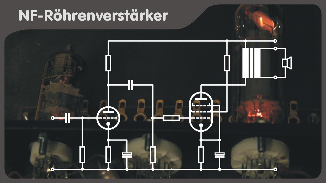NF-Verstärker mit Röhren - Bauanleitung - Mit Einzelröhren oder ...