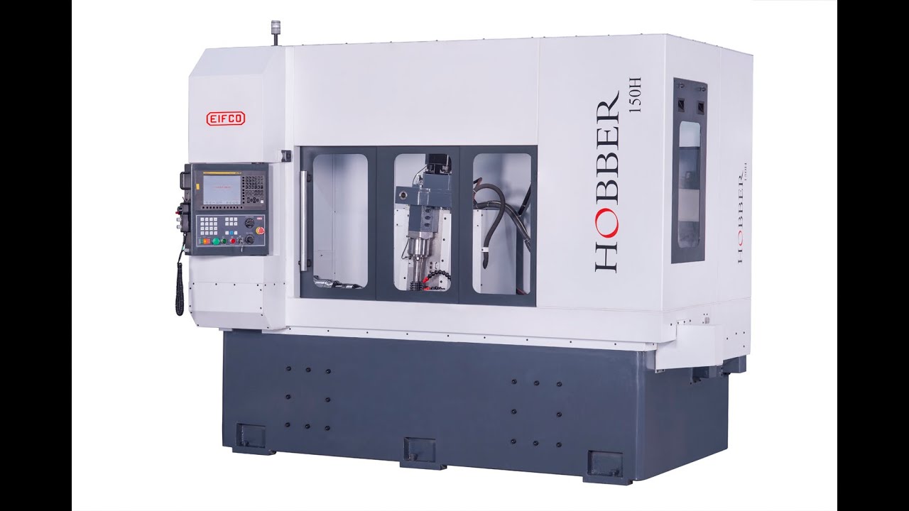CNC Horizontal Gear Hobbing Machine - YouTube
