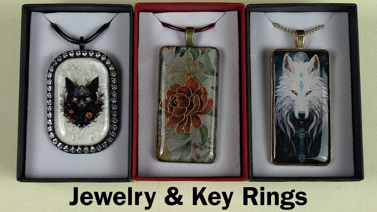 Jewelry and Key Rings - Crafting Custom Jewelry & Key Rings: Bezels ...