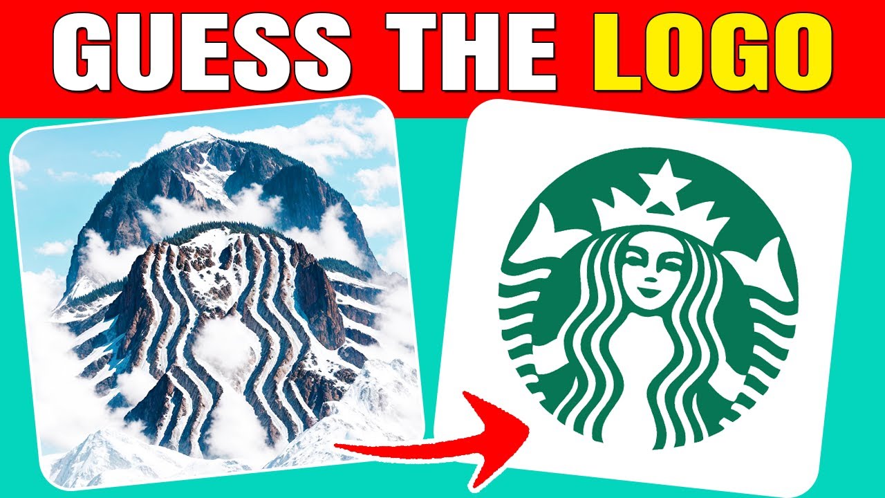 Guess the Hidden LOGO by ILLUSION ☕🍔🍕| Easy, Medium, Hard levels Logo ...