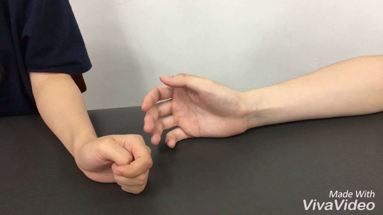 핀켈스테인 검사(Finkelstein Test) - YouTube