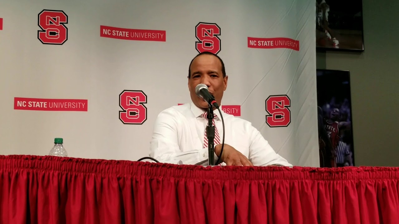 NC State basketball coach Kevin Keatts after exhibition win over Mars ...