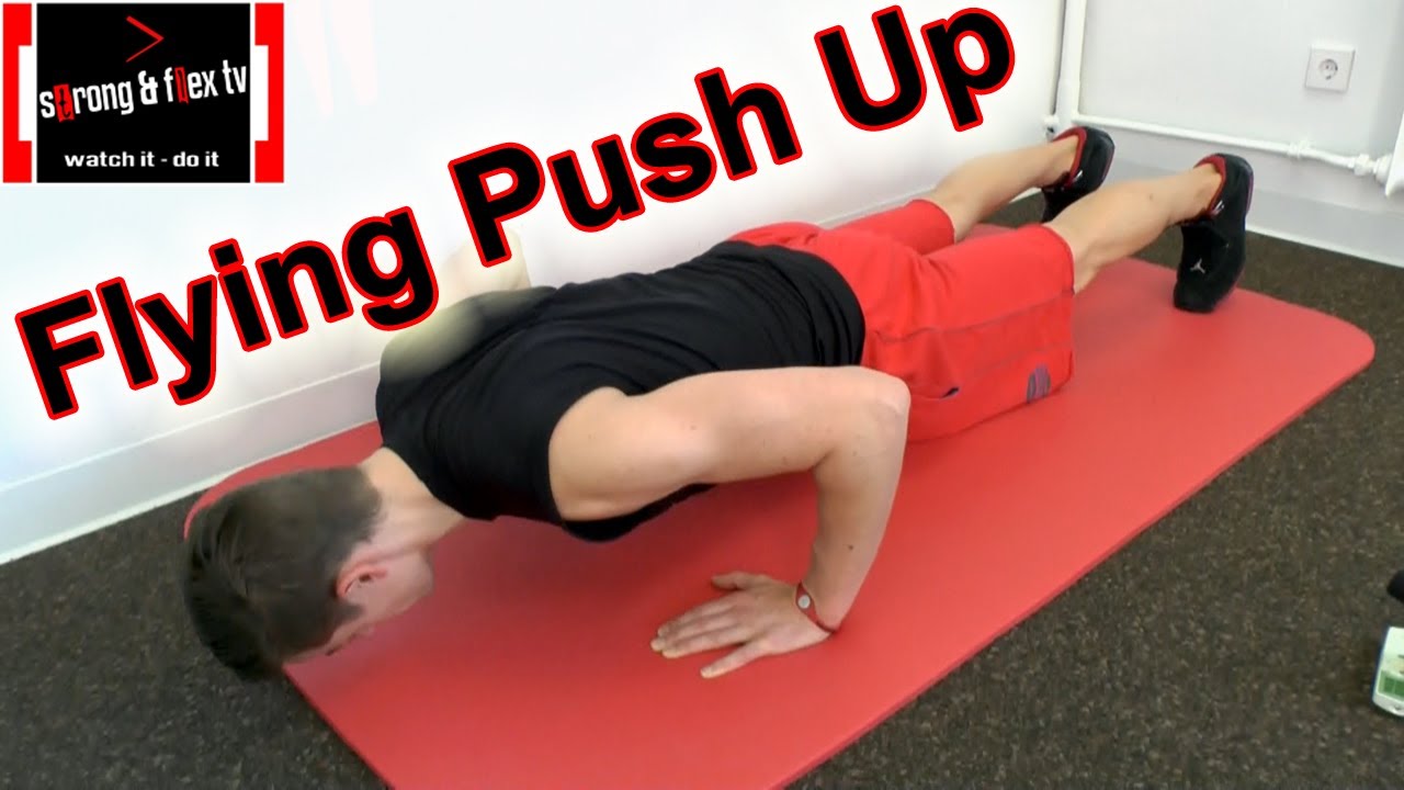 I believe I CAN FLY - Flying PUSH UP - YouTube