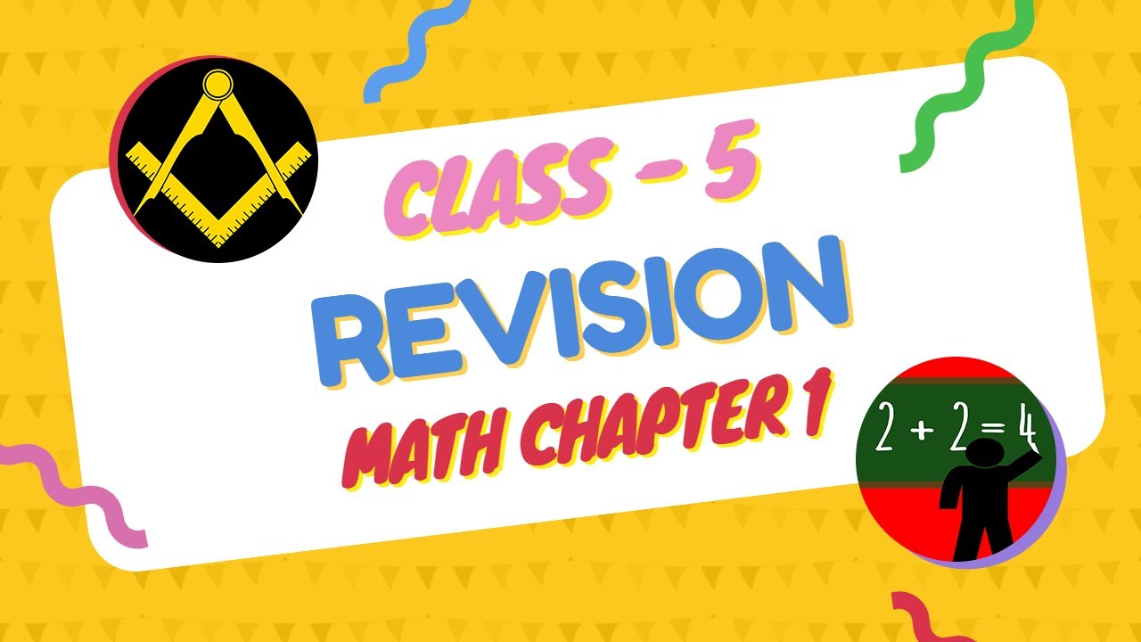Class 5 Math Chapter 1 YouTube Class 5 Math Chapter 1 YouTube