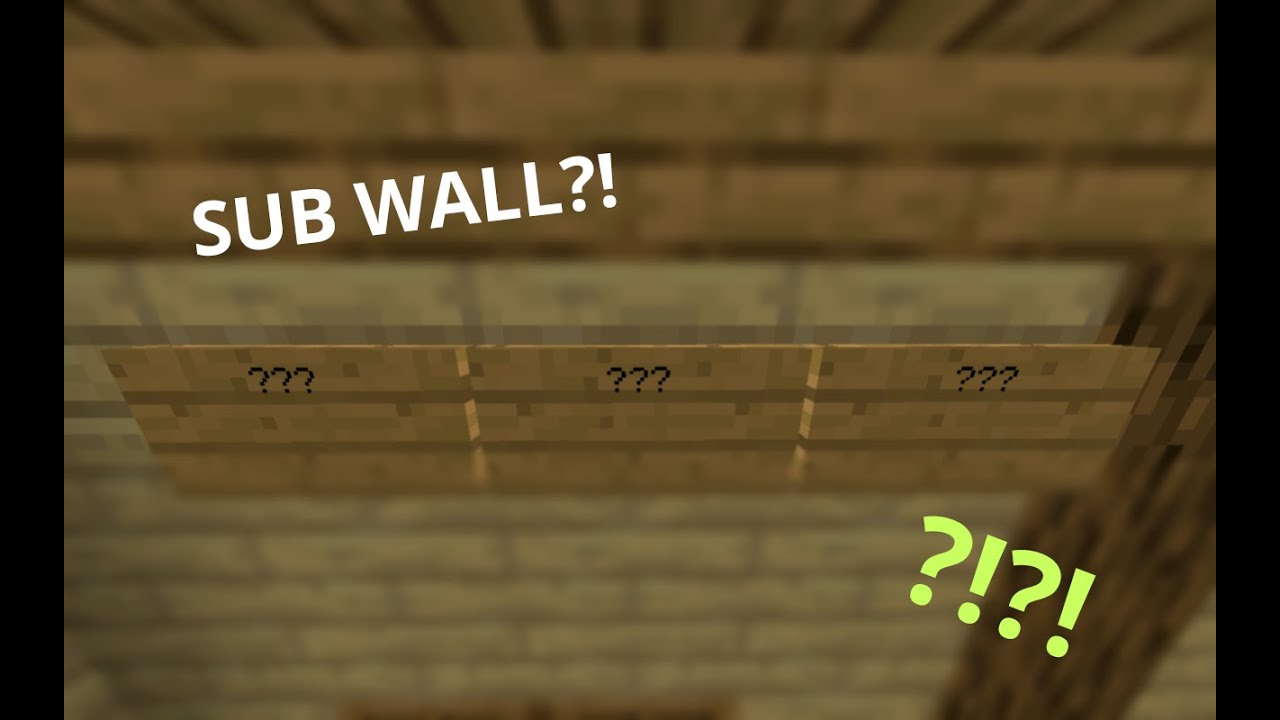 I'm Starting A SUB WALL!?!? - Minecraft Survival Ep.6 - YouTube