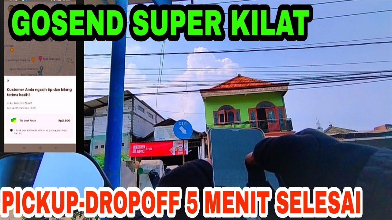 ORDERAN FAVORIT DRIVER GOJEK #Motovlog32 - YouTube