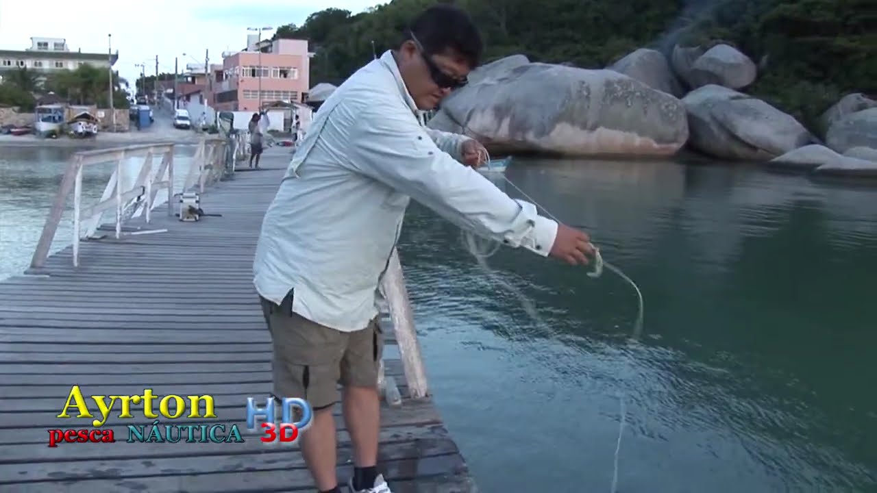 AYRTON PESCA FISH TV - PESCA DO SIRI BOMBINHAS SC - YouTube