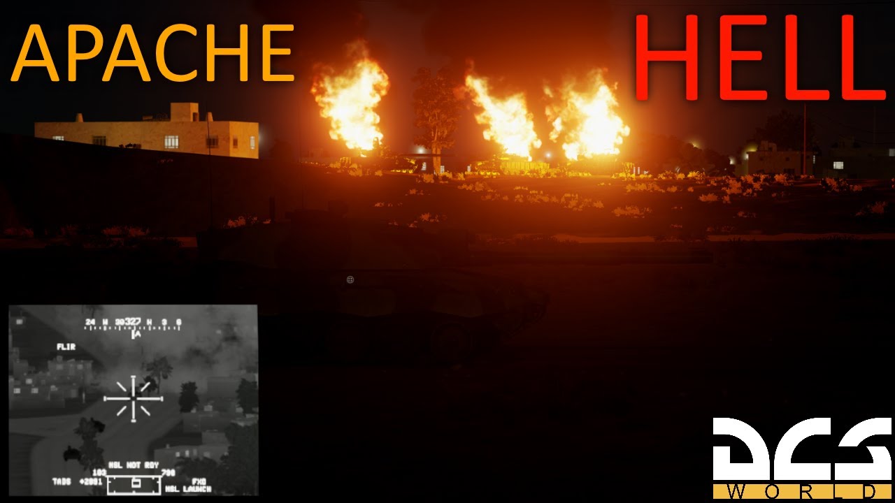 DCS Apache | Apache hell - YouTube