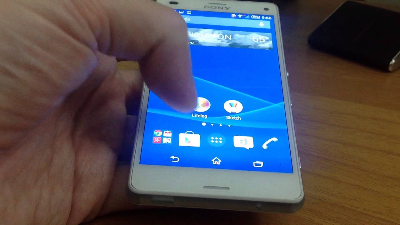 Sony X-Reality for mobile makes the screen better on Sony Xperia Z3 ...