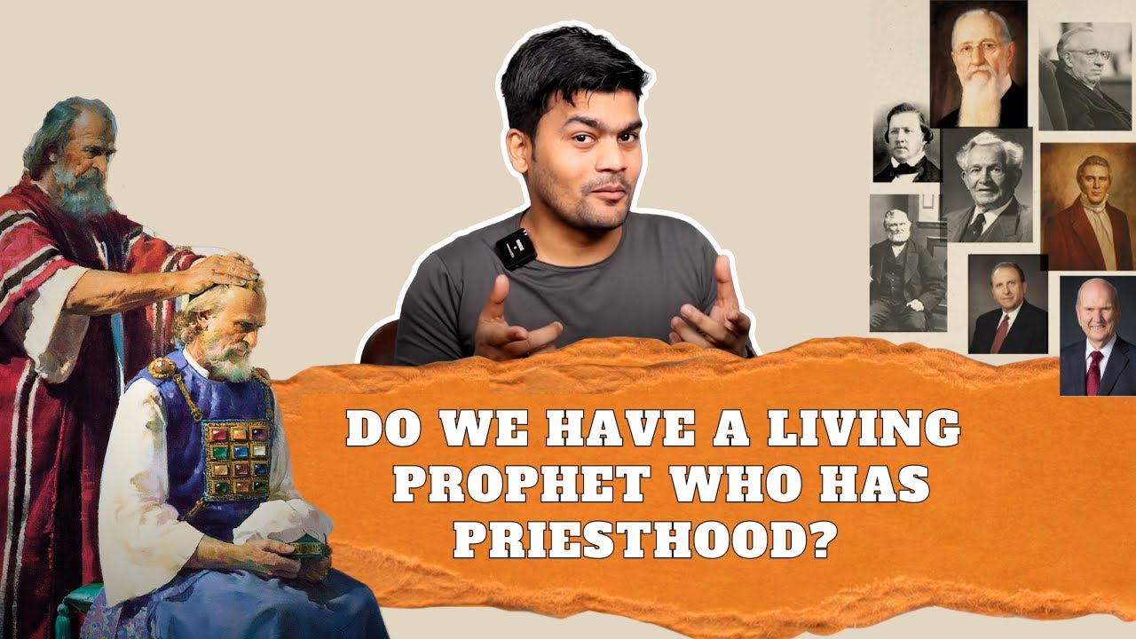 Do we have a living prophet who has the priesthood? - YouTube