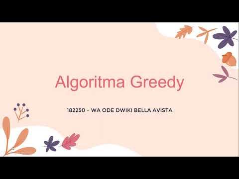 Algoritma Greedy | Pembahasan Contoh Soal Algoritma Greedy - YouTube