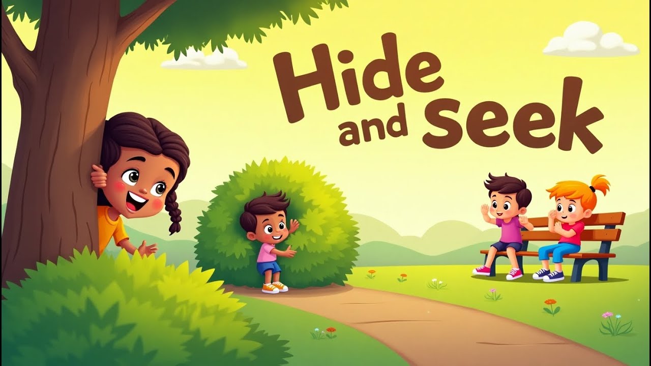 Hide and Seek Song for Kids | Fun Counting & Playground Rhyme ...