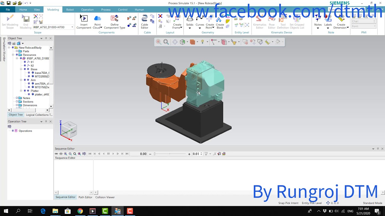 Tecnomatix Process Simulate Application 2.0 - YouTube