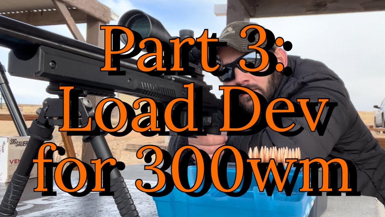 Part 3: 300 Winchester Magnum Load Development - YouTube