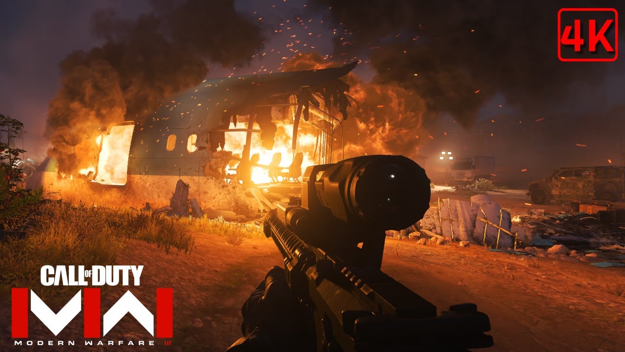 CRASH SITE - MODERN WARFARE III | 4K ULTRA HD - YouTube