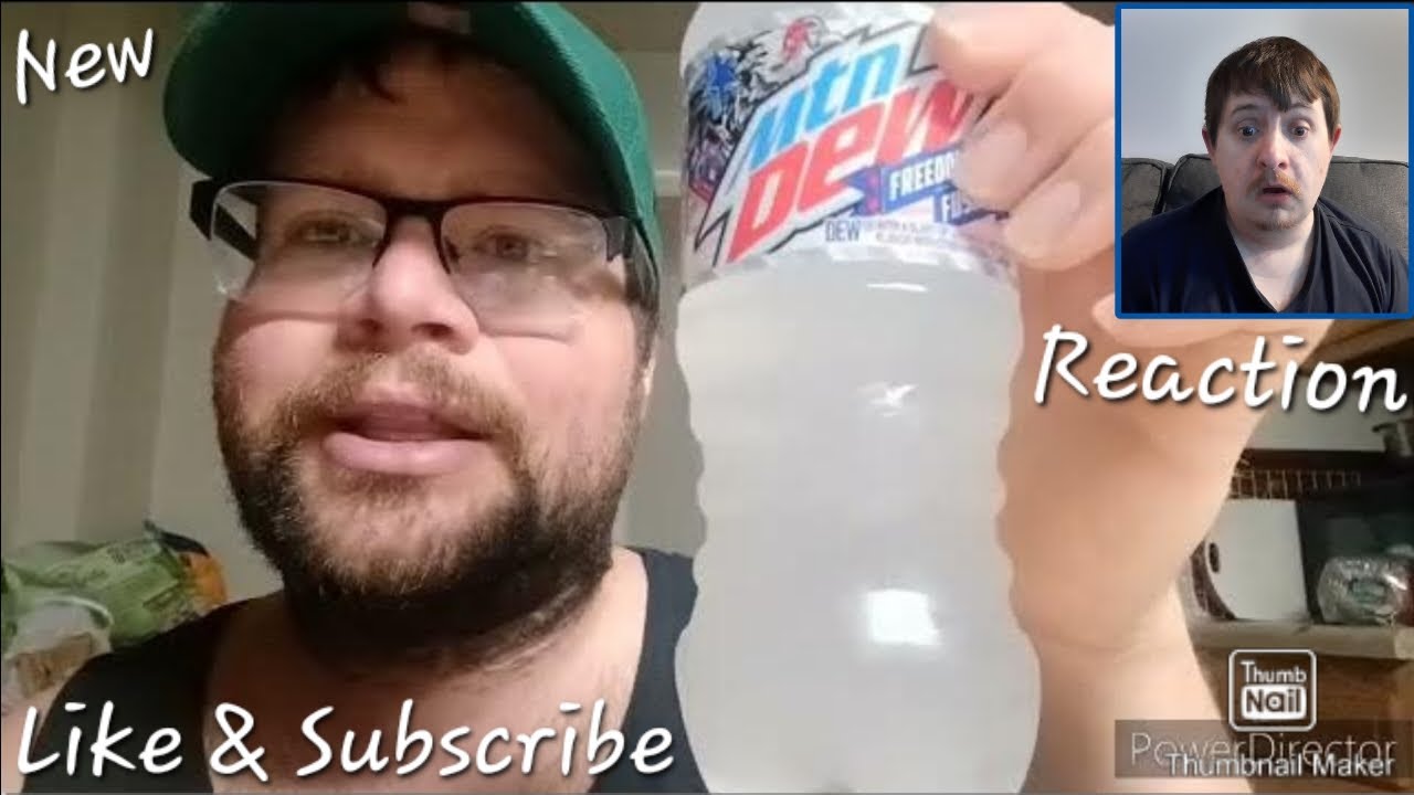 [Reaction] Mtn Dew Freedom Fusion Soda Review - YouTube