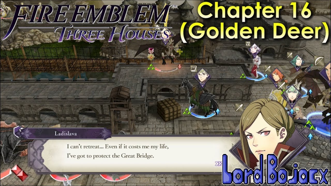 Great Bridge of Myrddin (Chapter 16 - Golden Deer) | Fire Emblem: Three ...