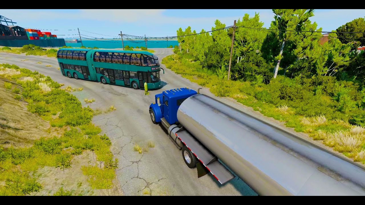 How Much Damage Can A Nuclear Bomb Deals To These Vehicles | BeamNG ...