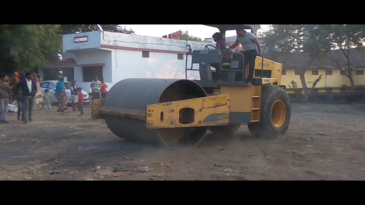 Volvo Road Compacter Road Roller SD160 - YouTube