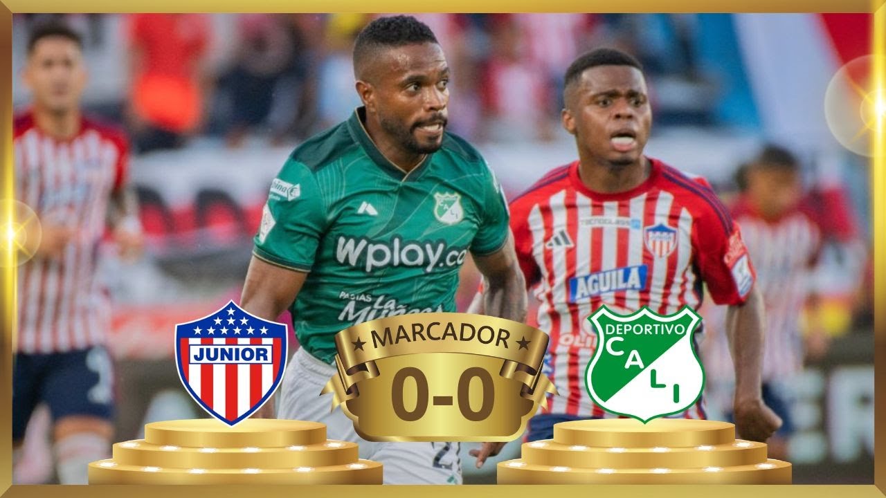 Junior 0 - 0 Asociación Deportivo Cali ⭐ LIGA BETPLAY COLOMBIA - RADIO ...