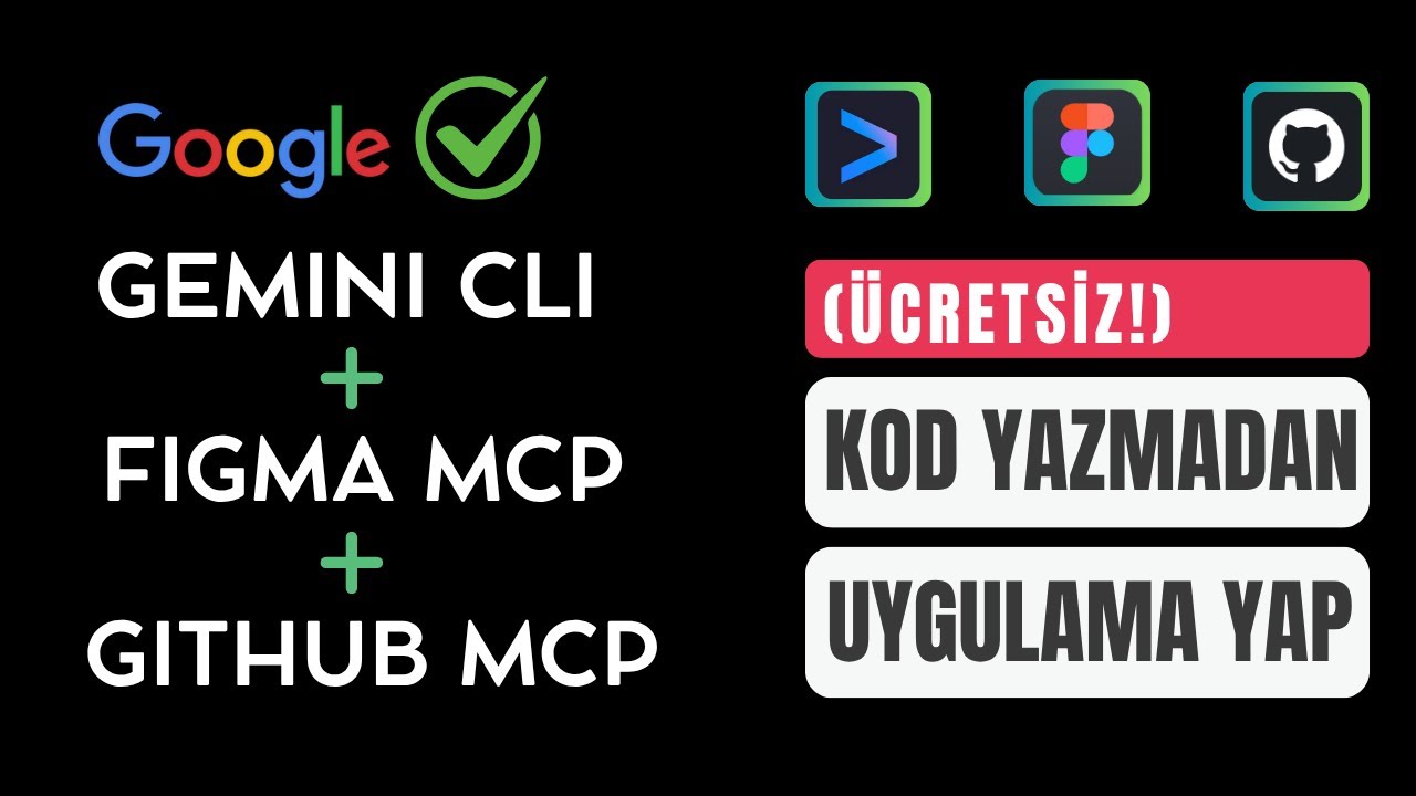 Cursor Kullanmayı Bırak! Gemini CLI + MCP ile Kodu Tasarımdan Üret! (Figma → GitHub → Netlify ...