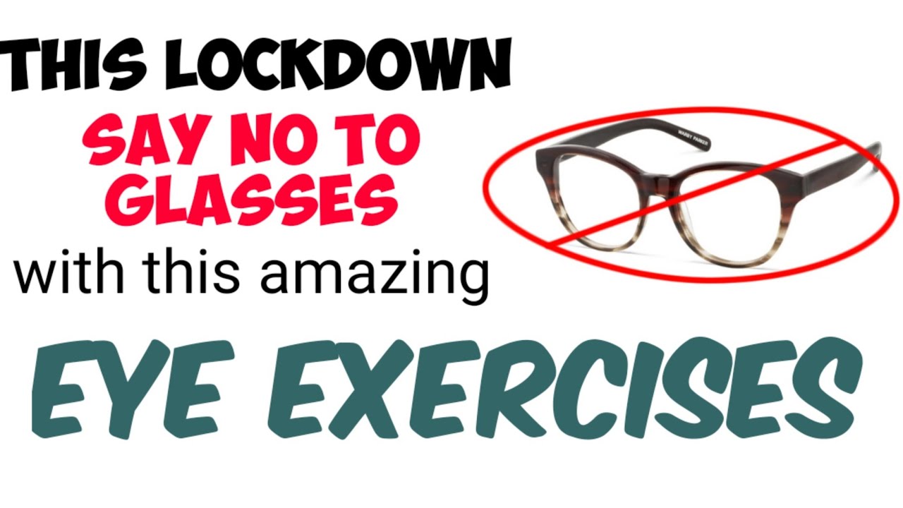 Eye exercises# say no to glasses# world by trinabh - YouTube
